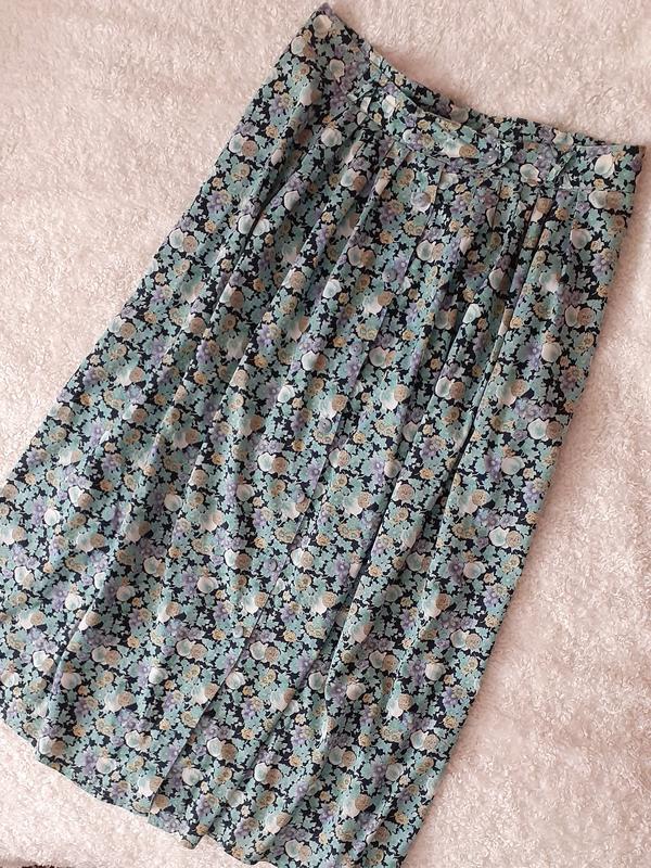 Вінтажна спідниця міді — ціна 100 грн у каталозі Довгі спідниці Купити жіночі речі за доступною