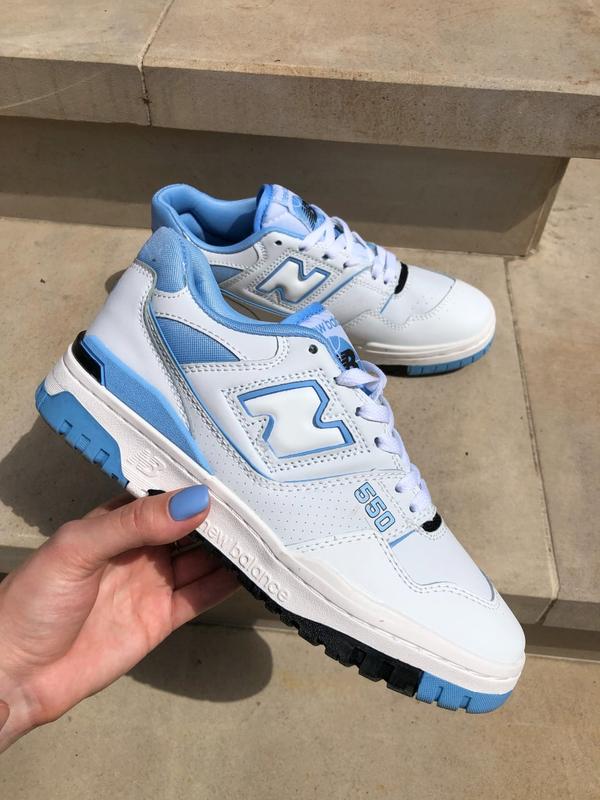 Кросівки new balance 550 white blue black — ціна 2250 грн у каталозі ...