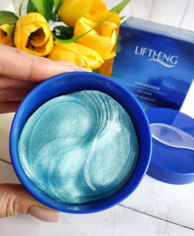 Патчи для глаз liftheng jellyfish collagen с экстрактом медузы и ...