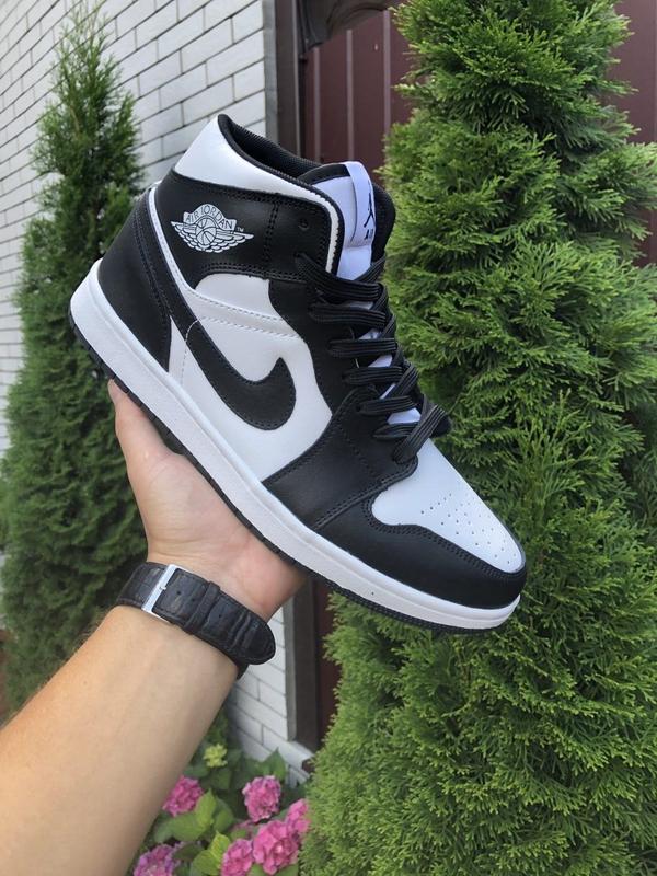 Мужские высокие кожаные кроссовки nike air jordan retro #найк — цена ...