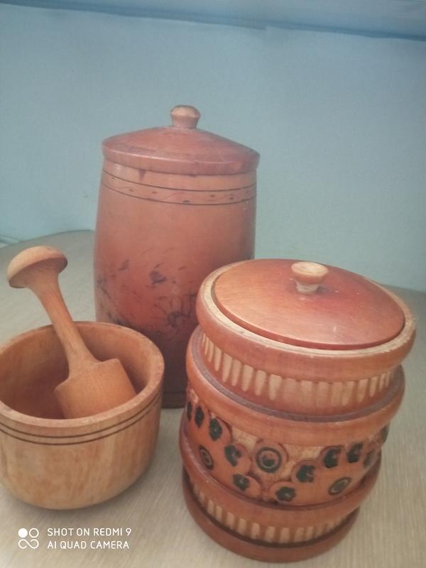 Ємкості деревяні комплект — ціна 370 грн у каталозі Бочки та діжки Купити товари для дому та