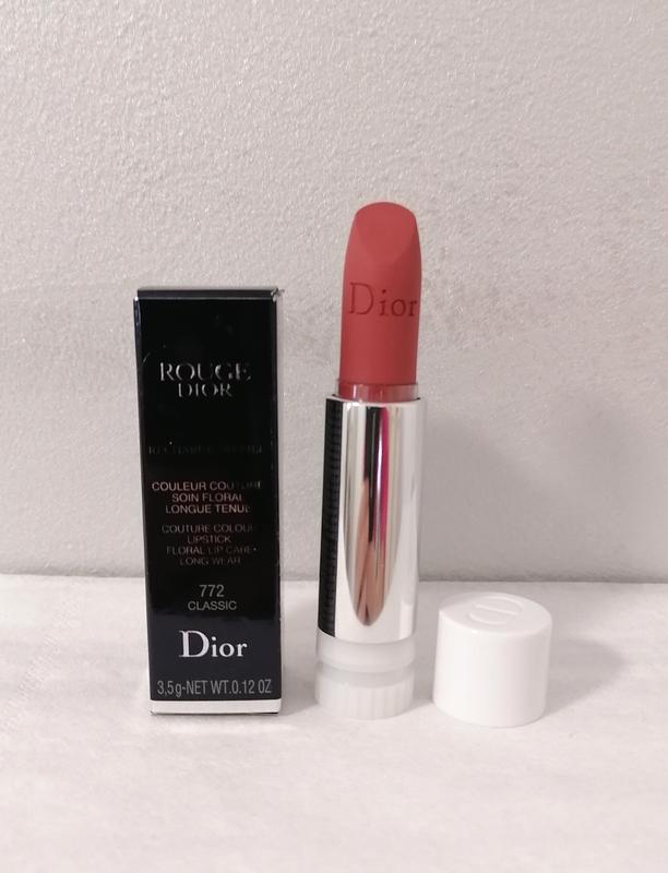 Матовая помада для губ dior rouge dior 772 classic matte — цена 850 грн ...