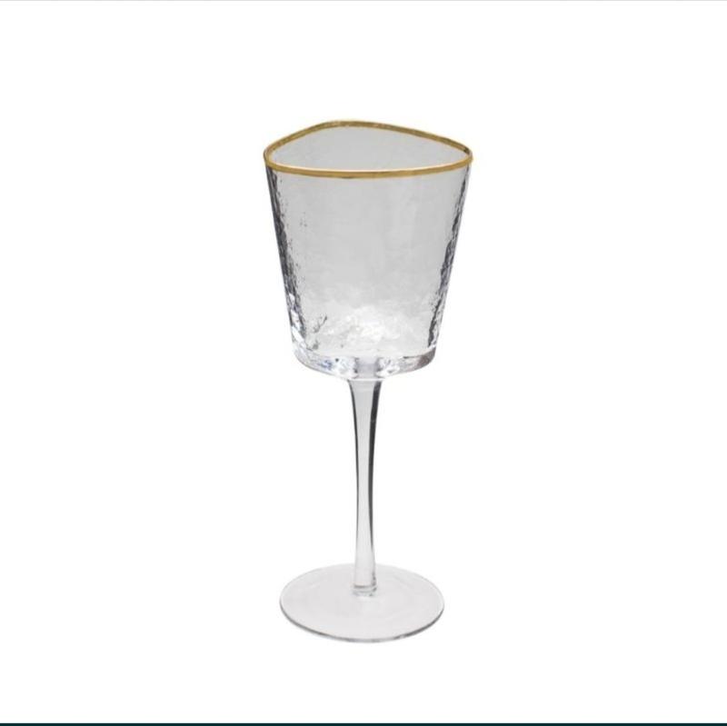 Келих винний трикутний золото 350 мл — ціна 200 грн у каталозі Келихи і фужери Купити товари для