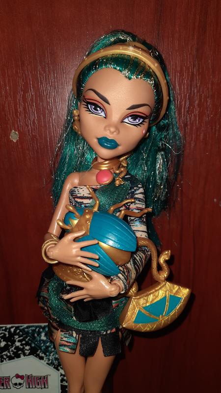 Кукла monster high ( монстер хай ) нефера де нил базовая — цена 1500 ...