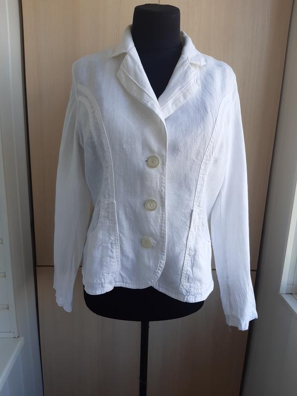 Лляний піджак жакет — ціна 88 грн у каталозі Піджаки і жакети Купити