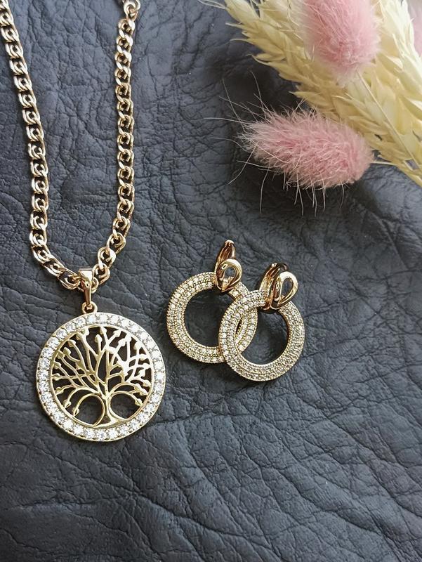 Сережки кульчики кулон дерево життя — ціна 145 грн у каталозі Кулони Купити аксесуари за