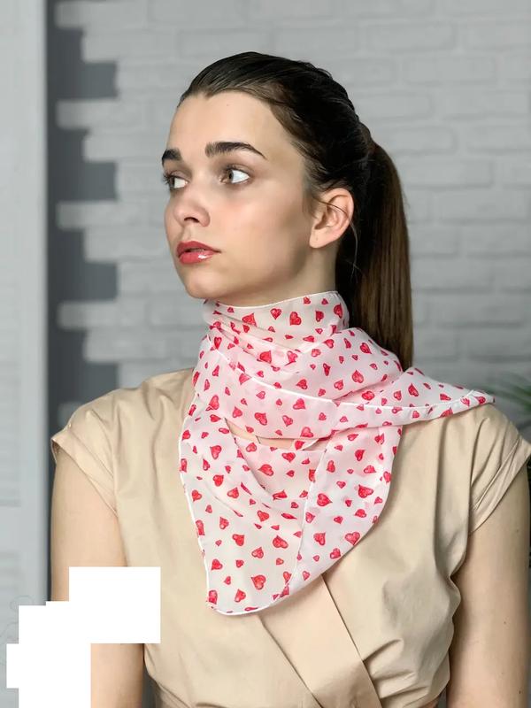 Хустка з шифону — ціна 260 грн у каталозі Шарфи Купити аксесуари за доступною ціною на Шафі
