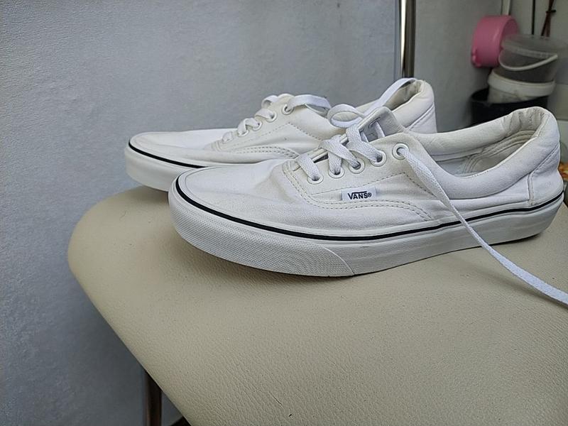 Vans white . белые вансы. оригинал! — ціна 900 грн у каталозі Кеди ...