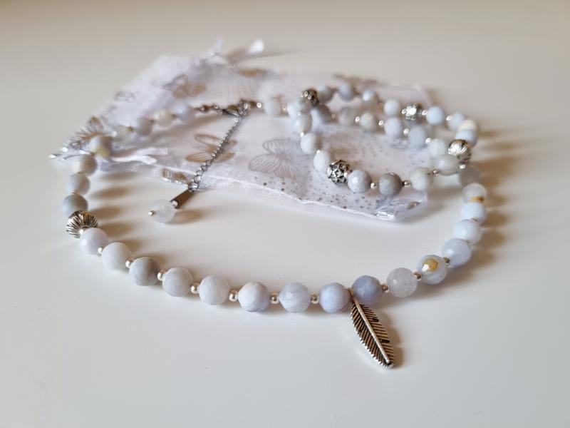 Комплект з каменю сапфирин — ціна 599 грн у каталозі Комлекти Купити аксесуари за доступною