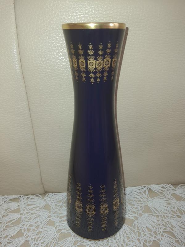 Вінтаж ваза фарфор кобальт Lindner німеччина — ціна 650 грн у каталозі Вази Купити товари для