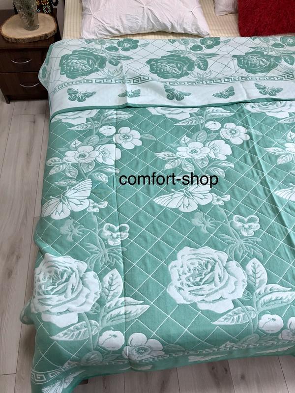 Лляне покривало євро розмір — ціна 799 грн у каталозі Покривала Купити товари для дому та побуту