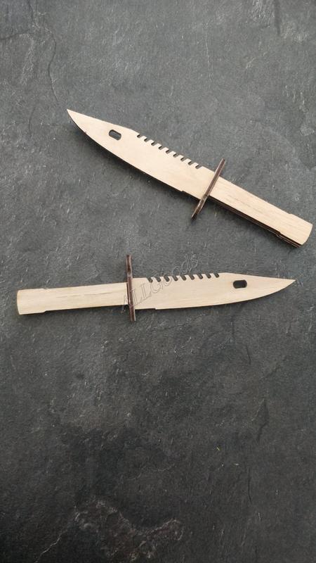 Ніж з фанери — ціна 50 грн у каталозі Сувеніри Купити товари для дому та побуту за доступною