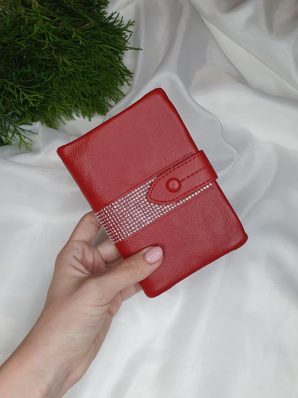 Женский кошелёк на кнопке — цена 350 грн в каталоге Кошельки Купить аксессуары по доступной цене