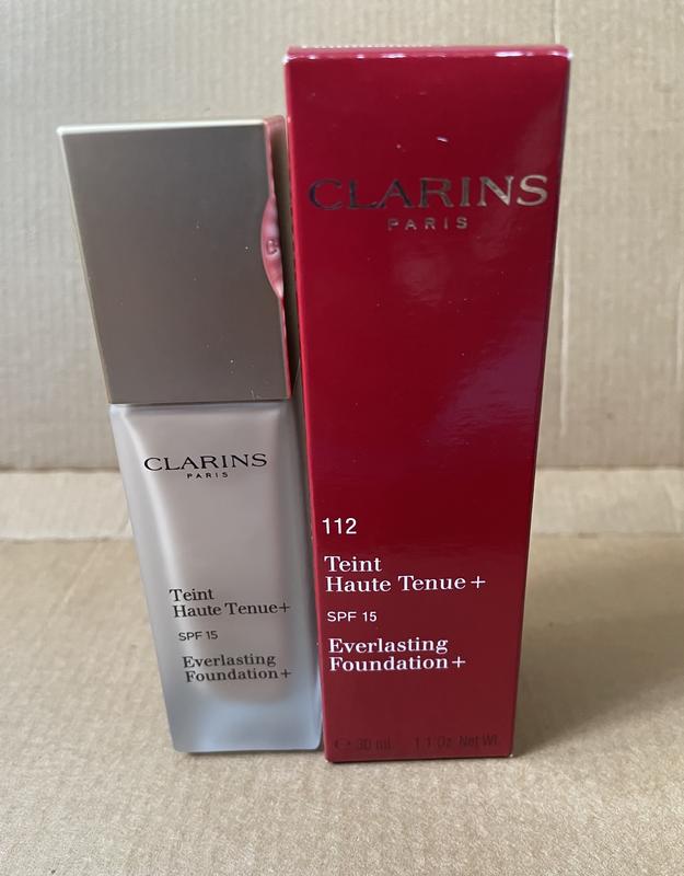 Clarins everlasting foundation + spf 15 amber 112 тональный крем для ...