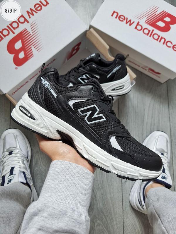 Кроссовки мужские new balance 530 abzorb черные / кросівки чоловічі нью ...