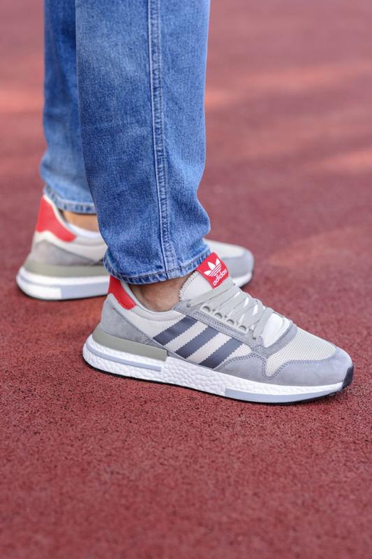Кросівки чоловічі adidas zx 500 grey four/кроссовки мужские адидас zx ...