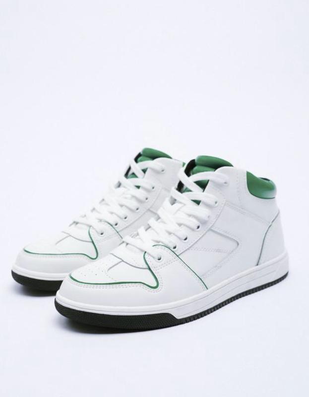 Високі кеді High Top Zara — ціна 1150 грн у каталозі Кеди Купити жіночі речі за доступною ціною