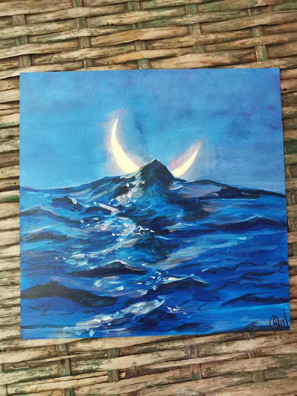 Картина місячне сяйво — цена 900 грн в каталоге Картины Купить товары для дома и быта по