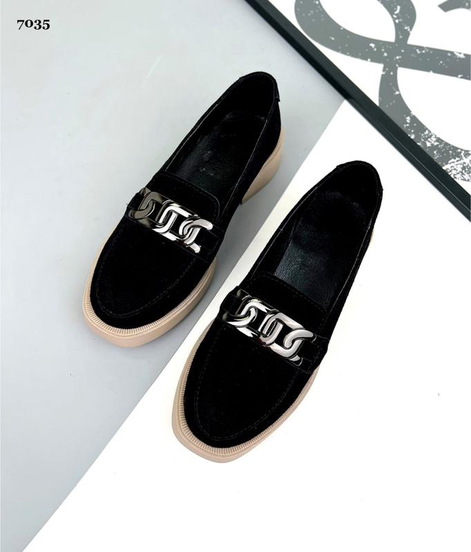 Жіночі лофери натуральна замша туреччина — ціна 1750 грн у каталозі Лофери Купити жіночі речі за