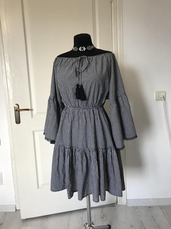 Плаття в стилі бохо — ціна 400 грн у каталозі Короткі сукні Купити жіночі речі за доступною