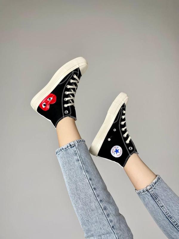 Жіночі кеди converse x comme des garsons play chuck женские кеды ...