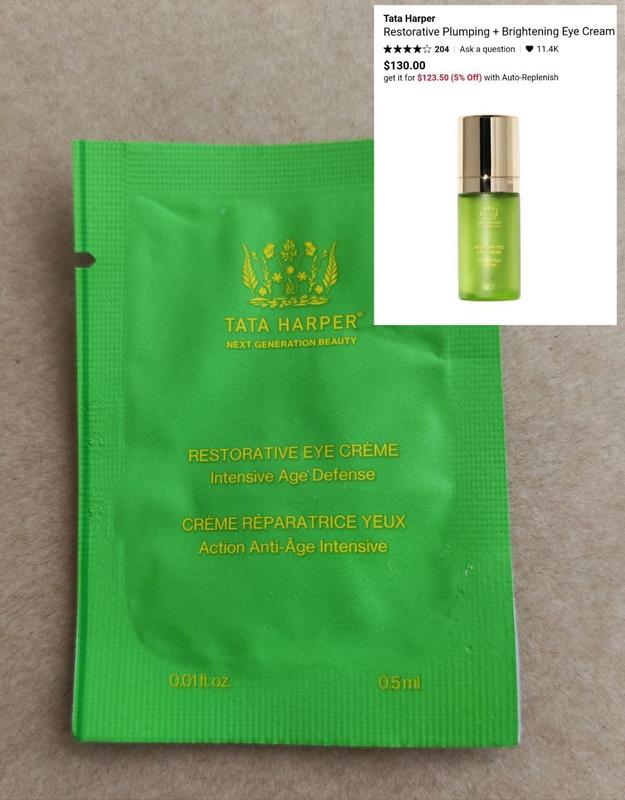 Крем пробник крему під очі tata harper restorative eye cream — ціна 75 ...