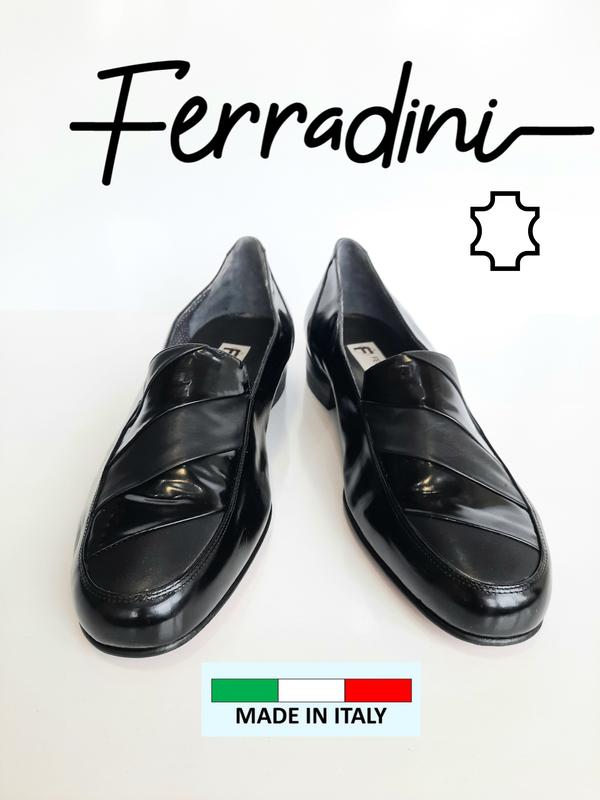 Ferradini (италия) лоферы лак - кожа — цена 900 грн в каталоге Туфли ...