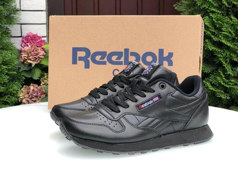 Женские кожаные кроссовки reebok classic — цена 1650 грн в каталоге ...