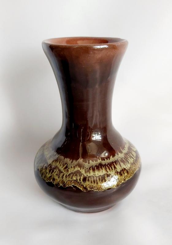 Ваза васильківська майоліка вінтаж кераміка вінтажна — ціна 685 грн у каталозі Вази Купити