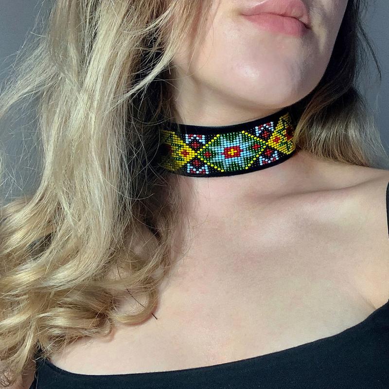 Гердан стрічковий ґердан — ціна 790 грн у каталозі Кольє і намиста Купити аксесуари за доступною