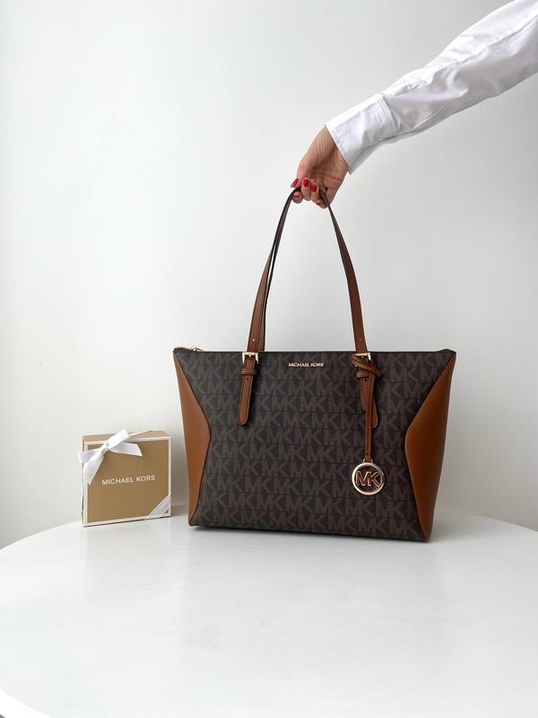 Женская кожаная сумка michael kors тоут tote coraline оригинал сумочка ...