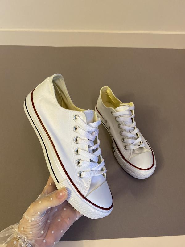 Кеди білі — ціна 550 грн у каталозі Кеди Купити жіночі речі за доступною ціною на Шафі Україна