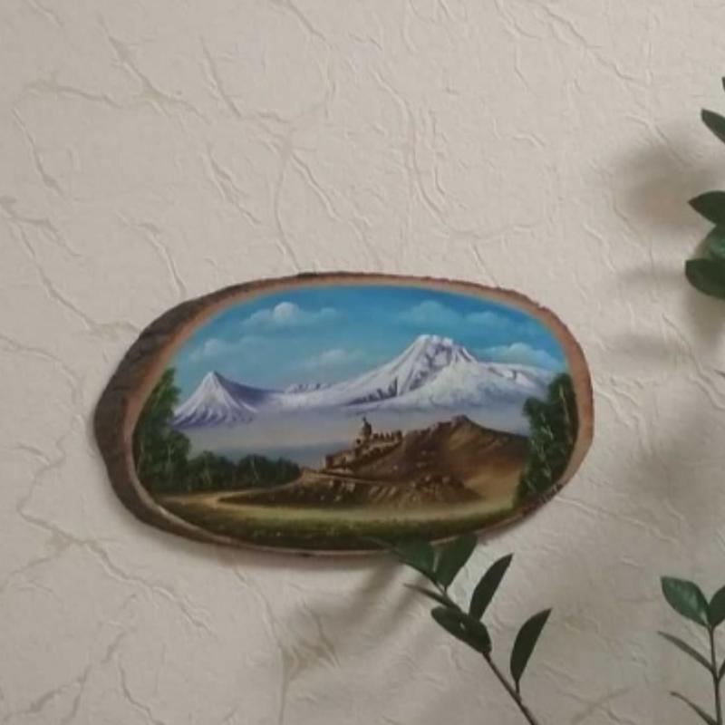 Картина на зрізі дерева — ціна 850 грн у каталозі Картини Купити товари для дому та побуту за