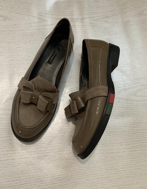 Шкіряні лофери — ціна 750 грн у каталозі Лофери Купити жіночі речі за доступною ціною на Шафі