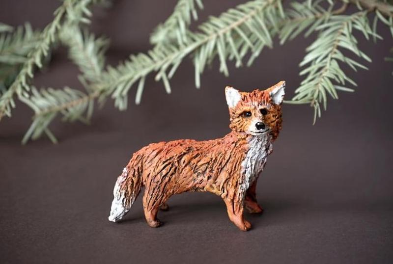 Фігурка лисиця сувенір лисичка fox souvenir — цена 102 грн в каталоге ...