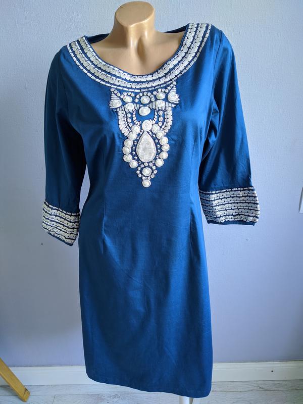 Сукня у стилі етно 100 бавовна Niza — ціна 500 грн у каталозі Сукні міді Купити жіночі речі