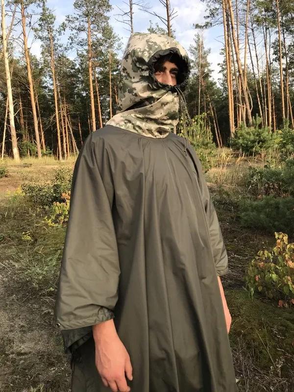 Плащ палатка військова тактична піксель зсу - дождевик — ціна 890 грн у ...