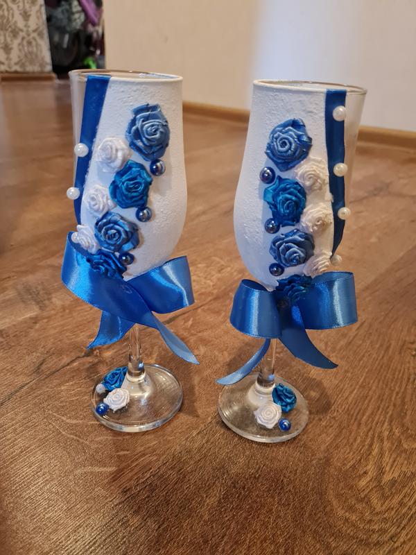 Весільні келихи — ціна 300 грн у каталозі Келихи і фужери Купити товари для дому та побуту за