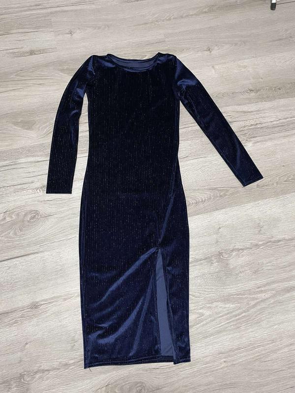 Плаття велюрове — ціна 450 грн у каталозі Довгі сукні Купити жіночі речі за доступною ціною на