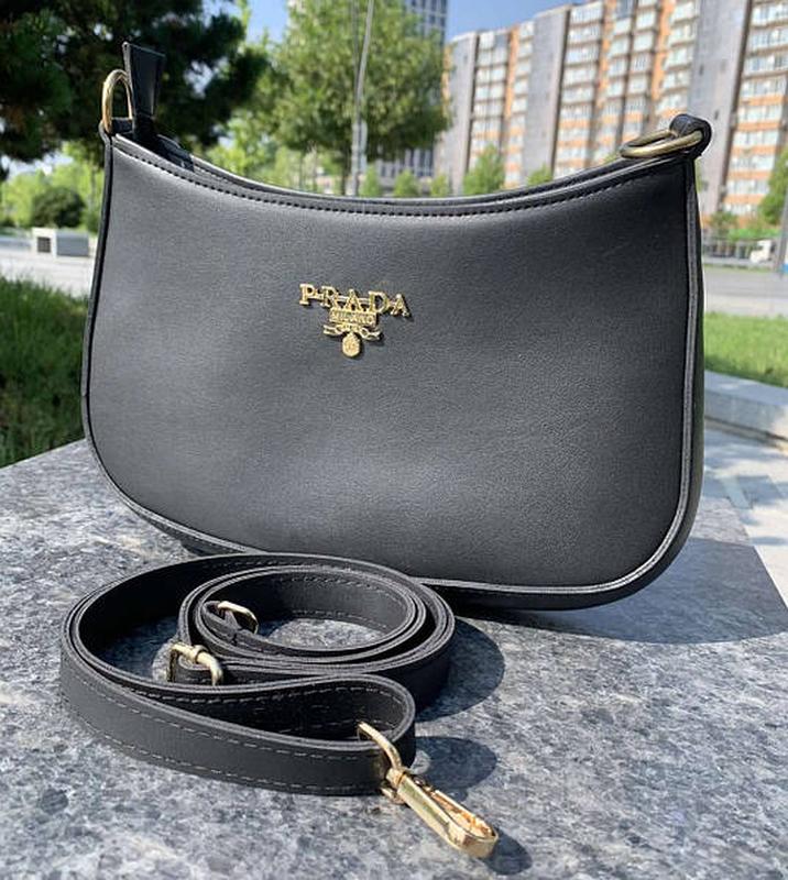 Модная женская мини- сумочка клетч в стиле prada, маленькая сумка прада ...