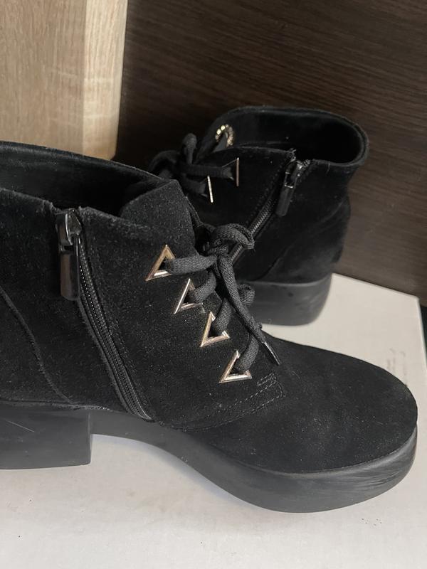 Черевики натуральна замша — ціна 290 грн у каталозі Черевики Купити жіночі речі за доступною