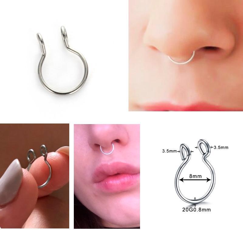 Сережка в ніс — ціна 50 грн у каталозі Сережки Купити аксесуари за доступною ціною на Шафі