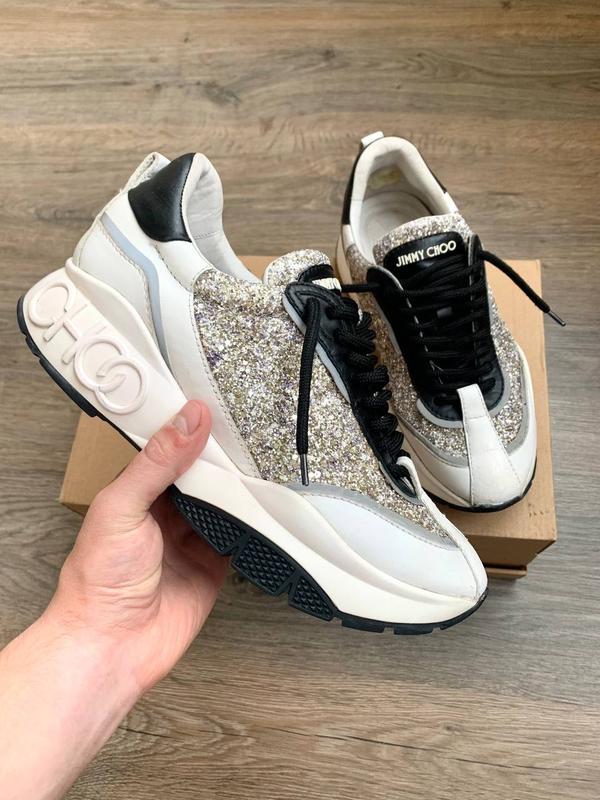 Кроссовки jimmy choo glitter sneakers raine. — цена 650 грн в каталоге ...