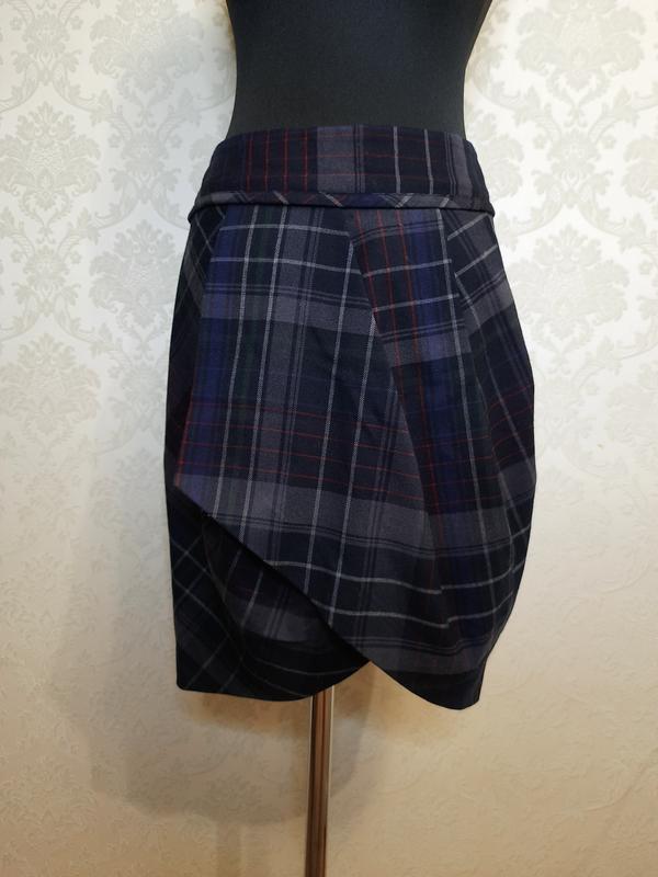 Спілниця в клітинку — ціна 99 грн у каталозі Міні спідниці Купити жіночі речі за доступною ціною