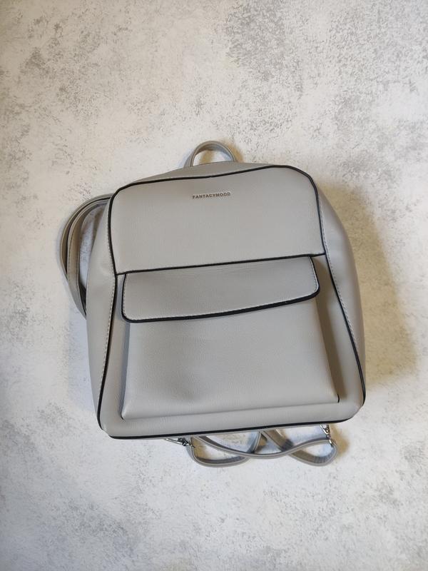 Рюкзак сірий — ціна 180 грн у каталозі Рюкзаки Купити аксесуари за доступною ціною на Шафі