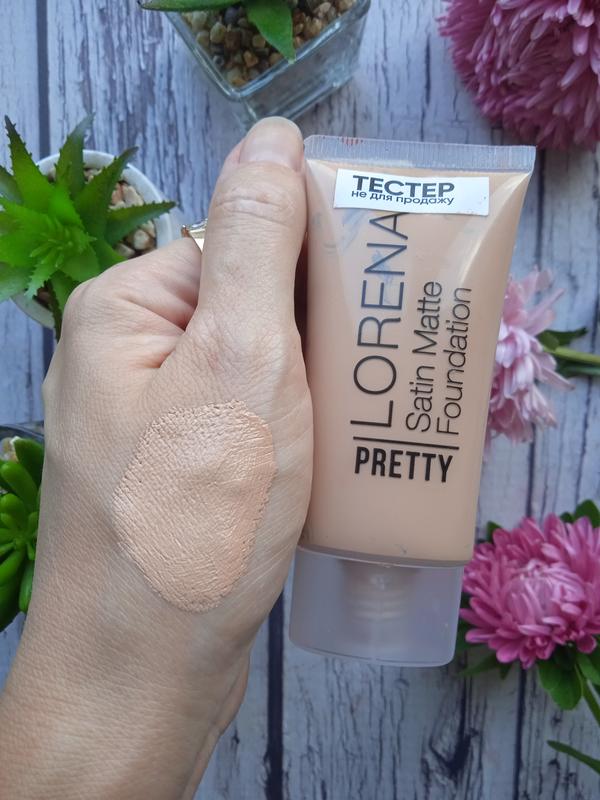 Тональный крем lorena pretty satin matte foundation тон 06. — цена 38 ...