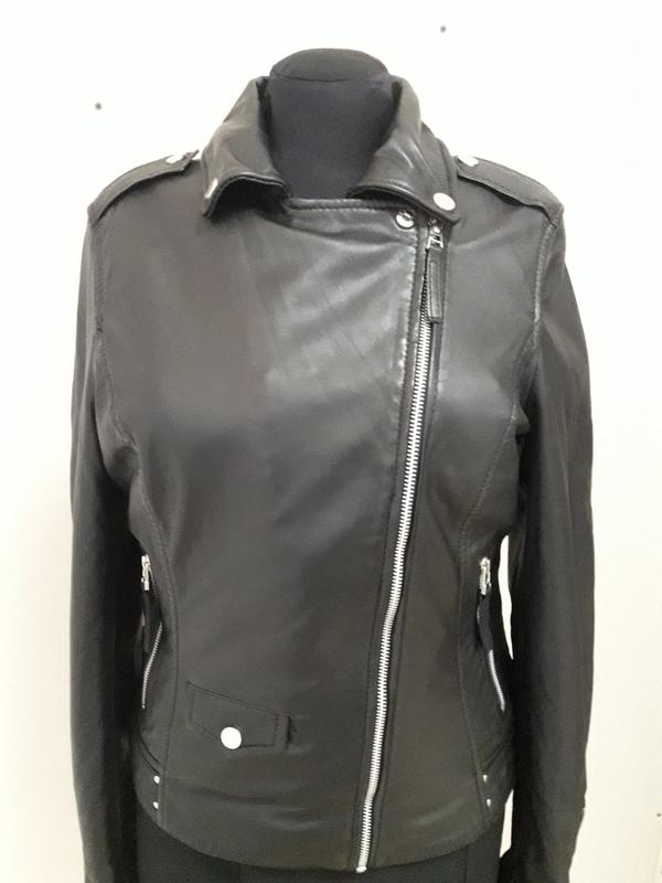 Куртка шкіряна — цена 4000 грн в каталоге Куртки Купить женские вещи по доступной цене на Шафе