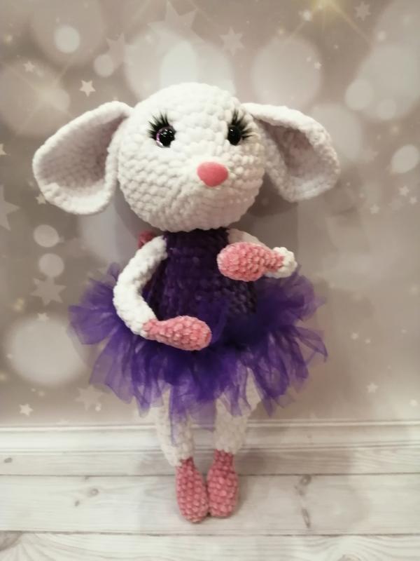 Каркасна плюшева мишка — ціна 350 грн у каталозі Мякі іграшки Купити дитячі товари за доступною