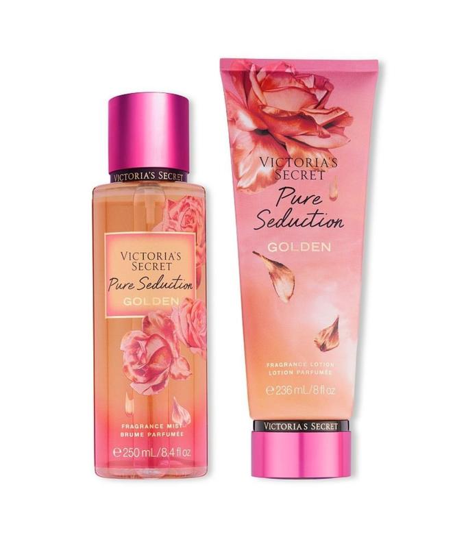 Подарочный набор victoria's secret pure seduction golden — цена 1317 ...
