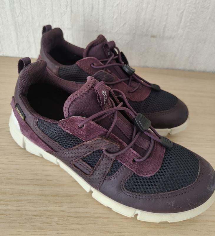 Кроссовки ecco 33 с сеточкой и водостойкой мембраной goretex — цена 297 ...